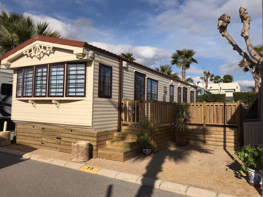 Spacious Static Caravan Rental Close To The Pool - AlmafraRentals.com
